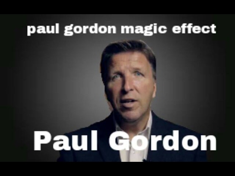 Paul Gordon Magic effect - YouTube