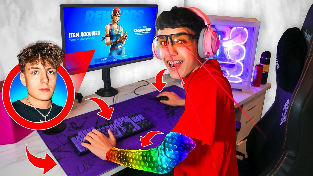 Using Clix's Gaming Gadgets To Dominate In Fortnite! - YouTube