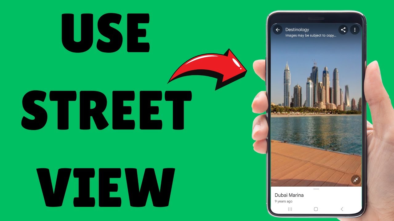 How To Use Google Maps Street View On Phone - YouTube