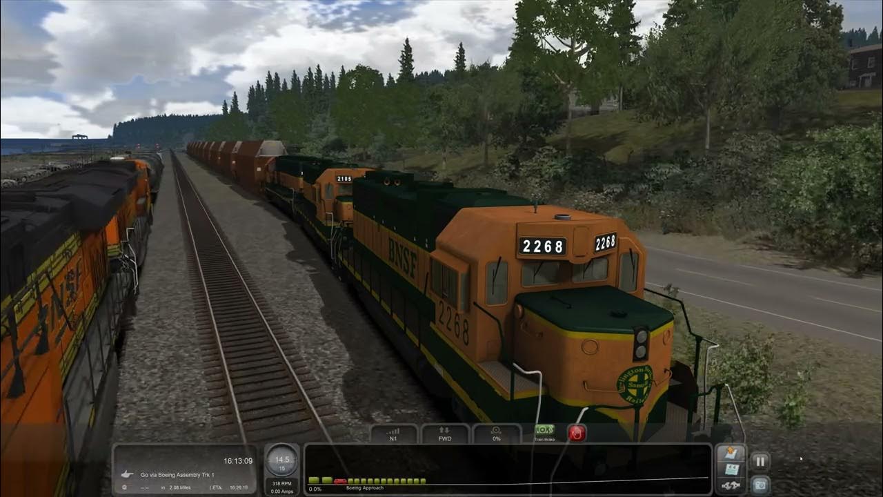 Train Simulator Classic - [EMD GP38-2] - Yard Work (Everett-Mukilteo) Part 1 - 4K UHD - YouTube