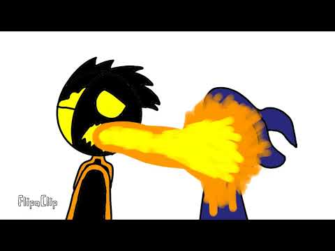 Tut vomits fire at aiden