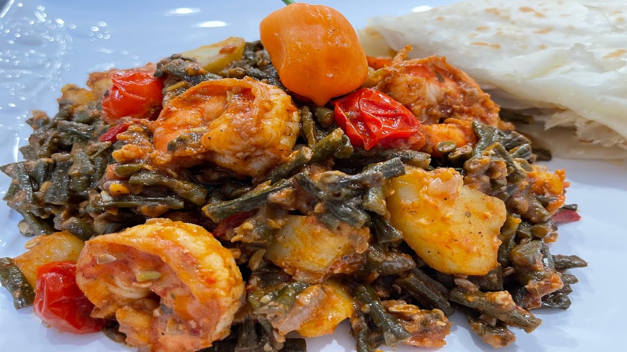 🇬🇾 Fried Bora And Shrimp 🇬🇾 Guyanese Style - YouTube