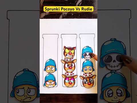 Sprunki Rudie phase 4 puzzle🧩 game #art #incredibox #sprunki #incrediboxsprunki #shorts