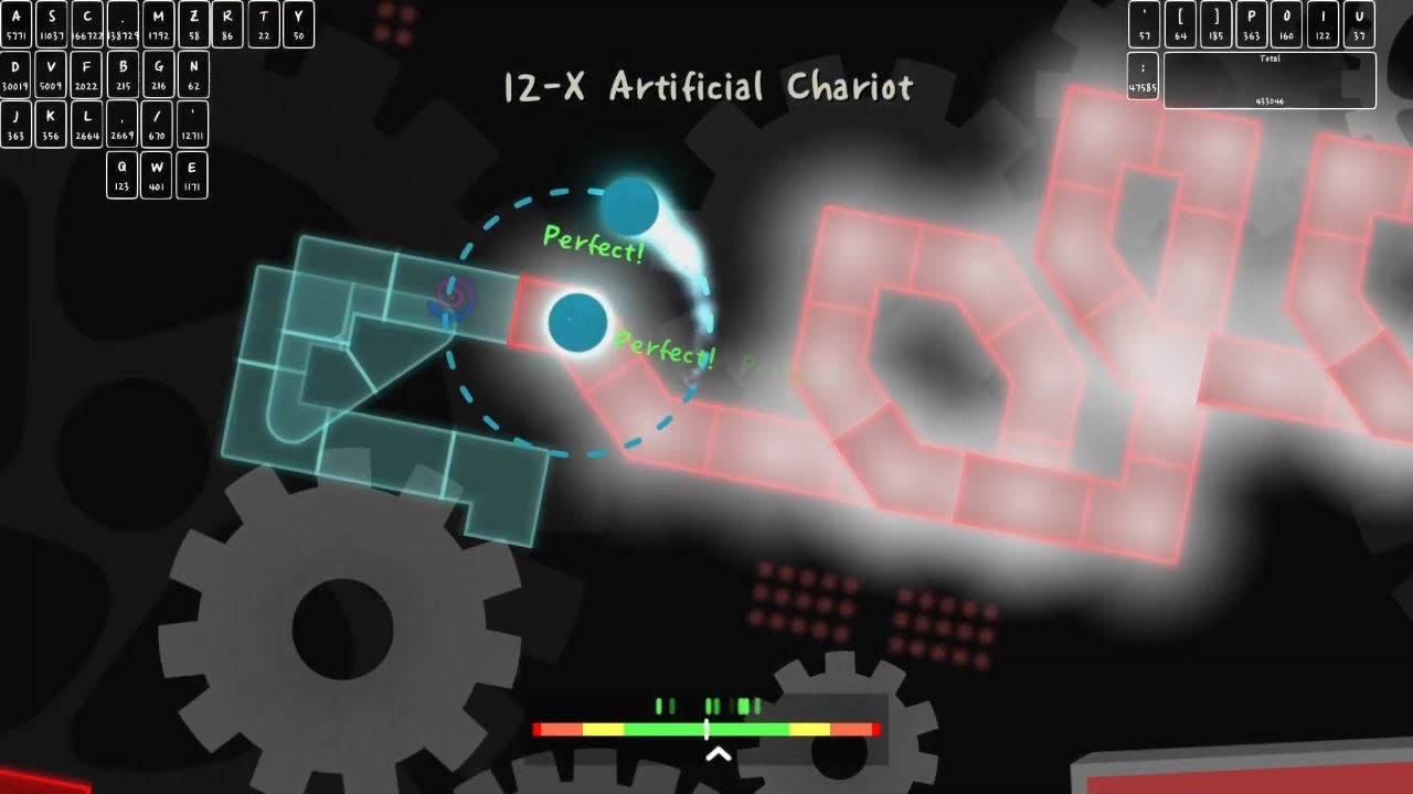 12-X Artificial Chariot - Adofai full gameplay - YouTube