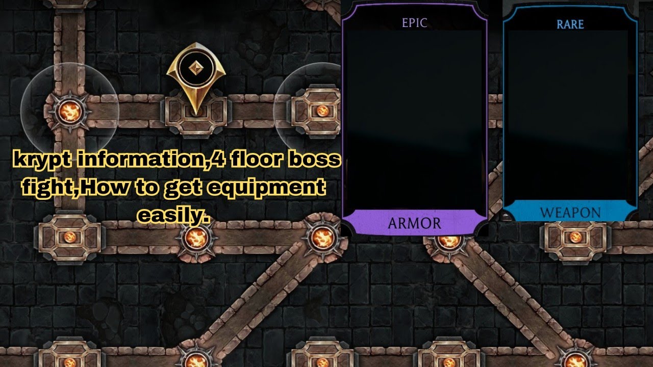 Mk mobile the krypt mode information.Last boss fight.Randrom drop.Mk ...