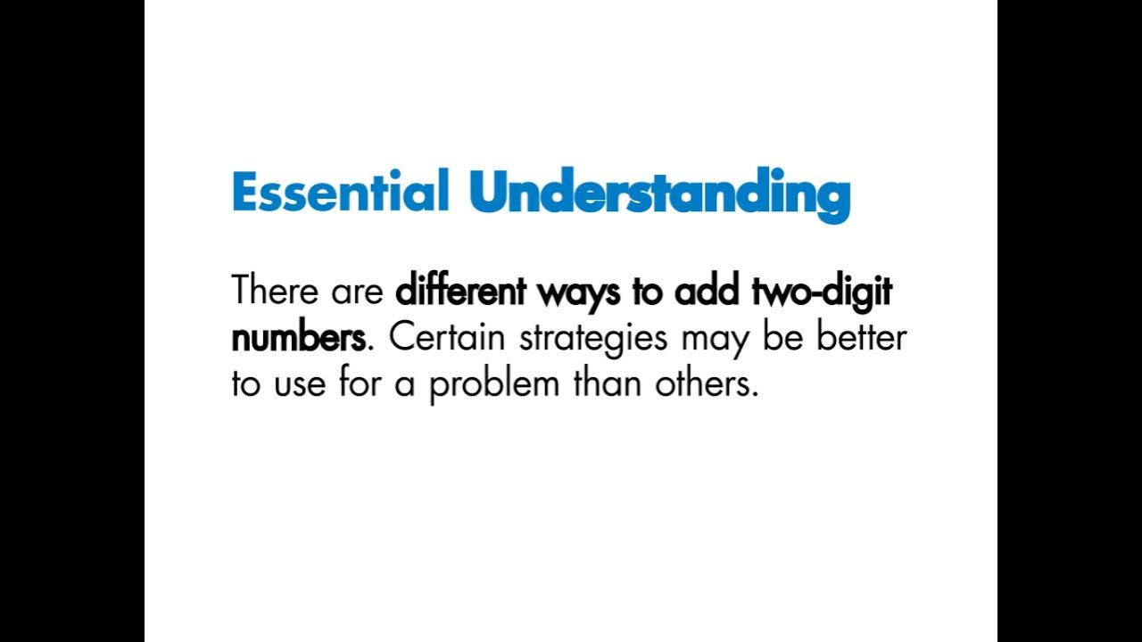 ENVISION GRADE 2: TOPIC 3.7: ADD WITHIN 100 USING STRATEGIES: PRACTICE ...