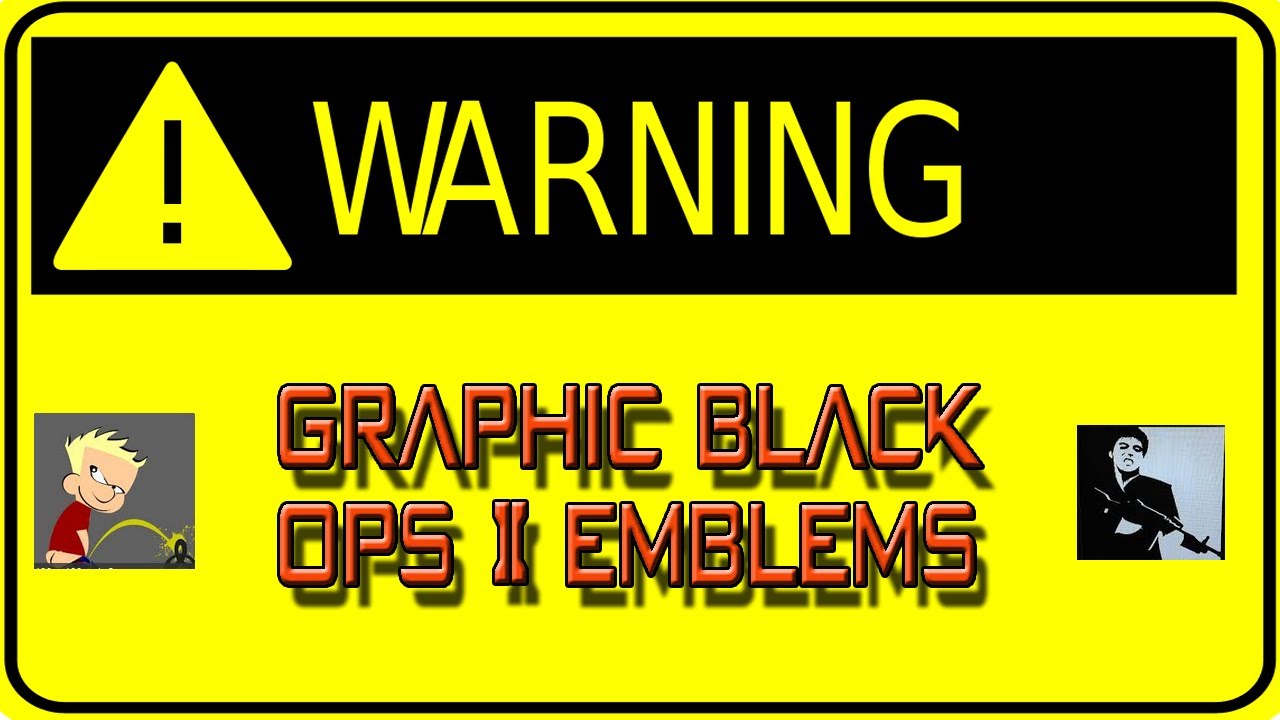 "Black Ops 2" "Explicit Playercard Emblems", Ban or Not? w @Ap0col1pse ...