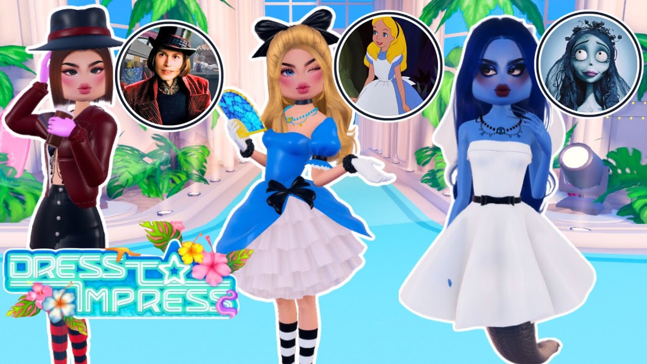 DRESS to IMPRESS, But TIM BURTON MOVIES ONLY THEME... - YouTube