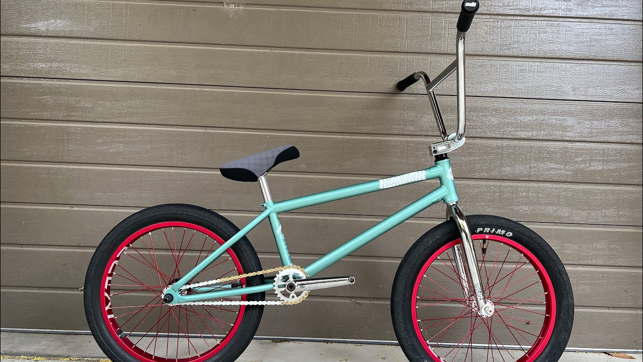Kink Cloud Matte Moss Green - Custom Bmx Bike Build - YouTube