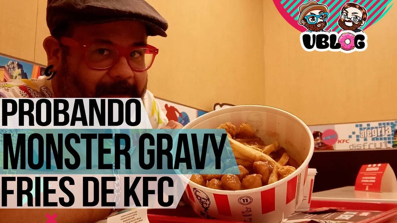 VBLOG MONSTER GRAVY FRIES DE KFC - YouTube