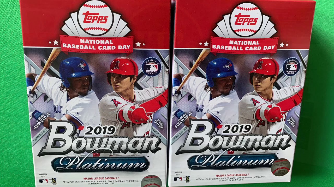 2019 Topps National Baseball Card Day Bowman Platinum And Topps Gallery ...