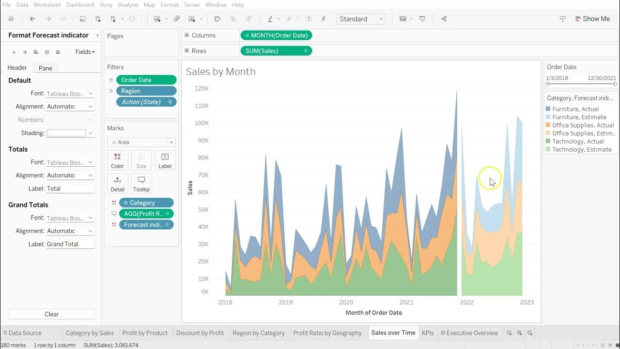 Tableau: Forecasting - YouTube
