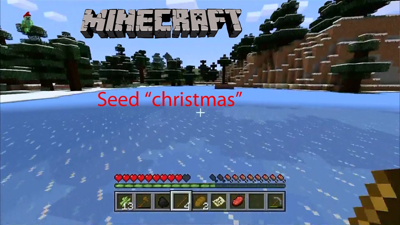 Minecraft Xbox 360 Seeds - "christmas" Part 1 - YouTube