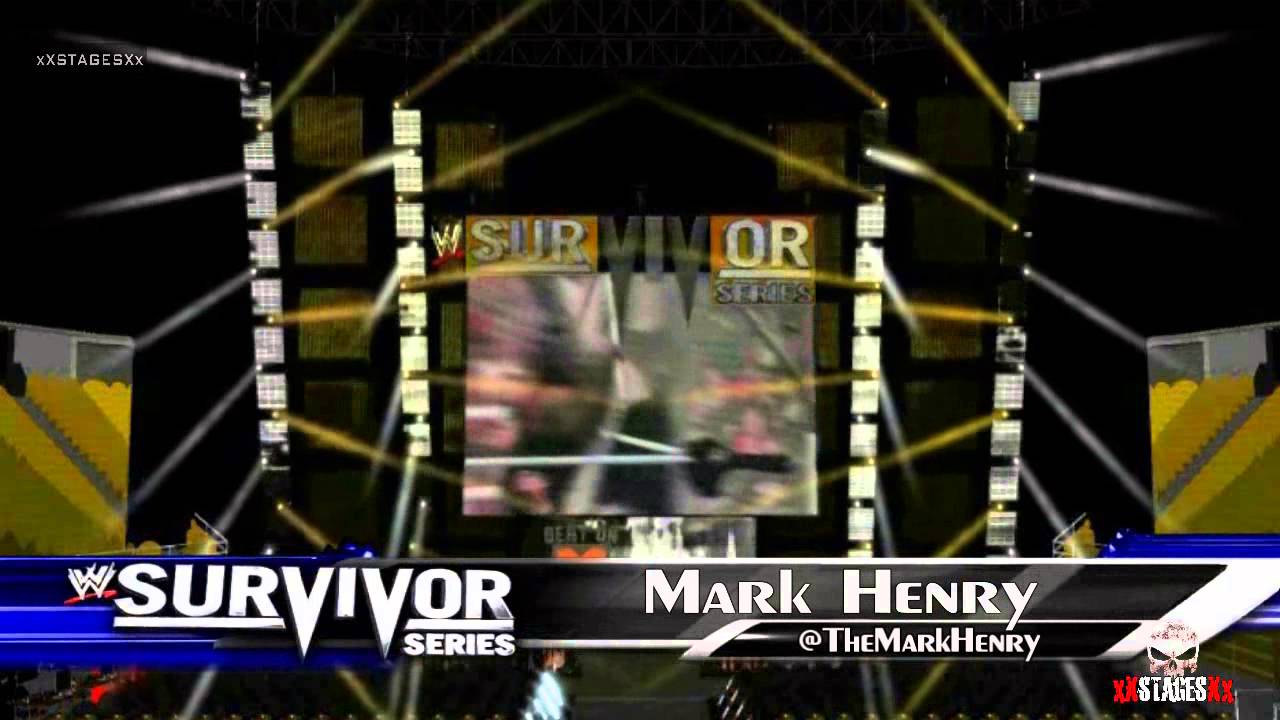 WWE Stage Mark Henry - Survivor Series 2013 - YouTube