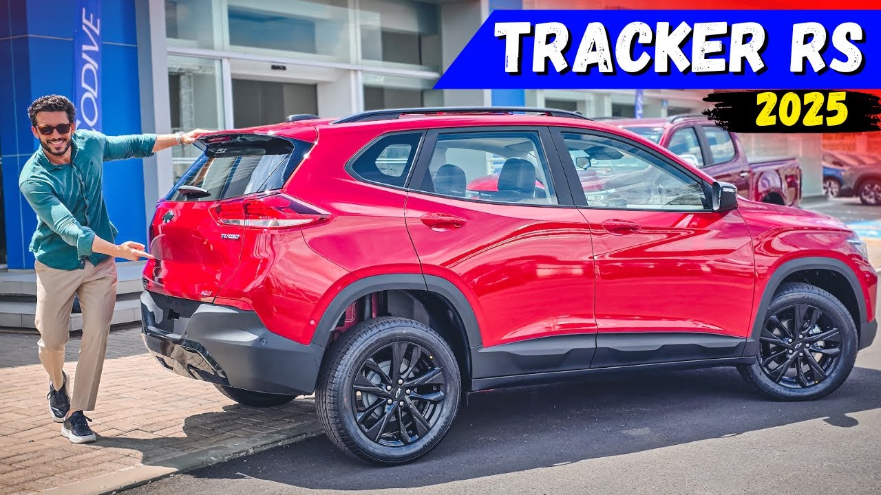 TRACKER 2025 na versão mais esportiva que é a RS - YouTube
