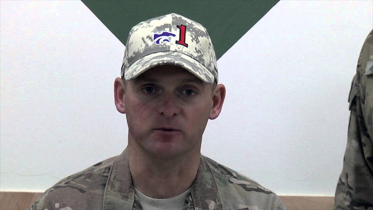 KSU Shout Out COL Miles Brown and CSM Larry Orvis - YouTube