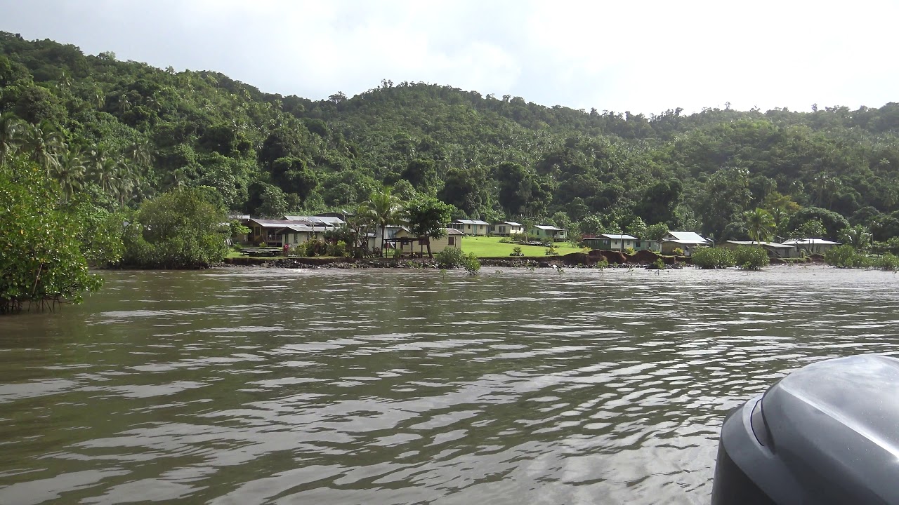 A view of Toga Village from our boat. - YouTube