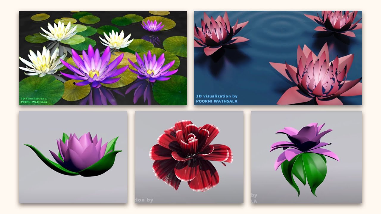 Flowers 3D Animation | Flower Blooming 3D Animation - YouTube