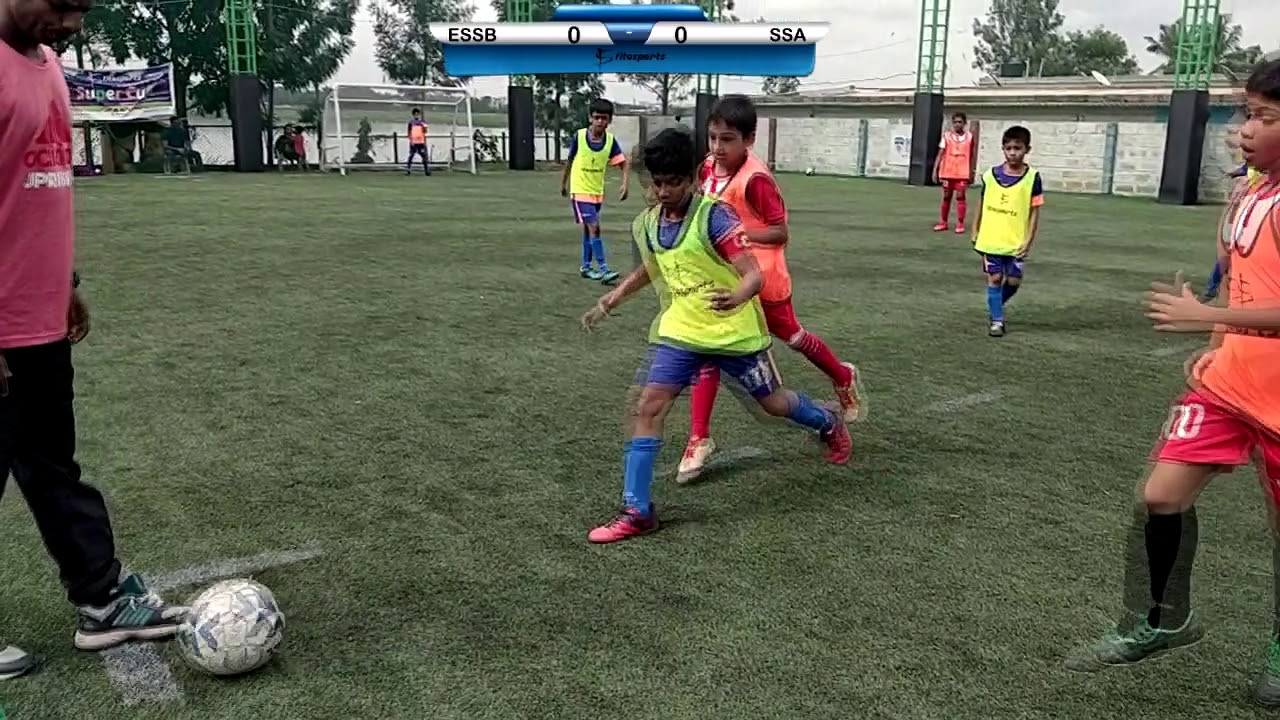 Sharad Soccer Academy Vs ESSB U10 1st Half | FitoSports Super Cup 2019 ...