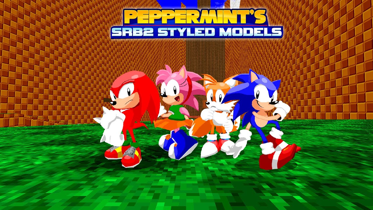 Sonic Robo Blast 2 - Peppermint's SRB2 Styled Models V1.9c - Were Back ...