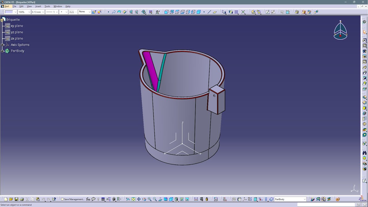 From Catia to KeyShot - The "Bialetti Project" - Part 2 - YouTube