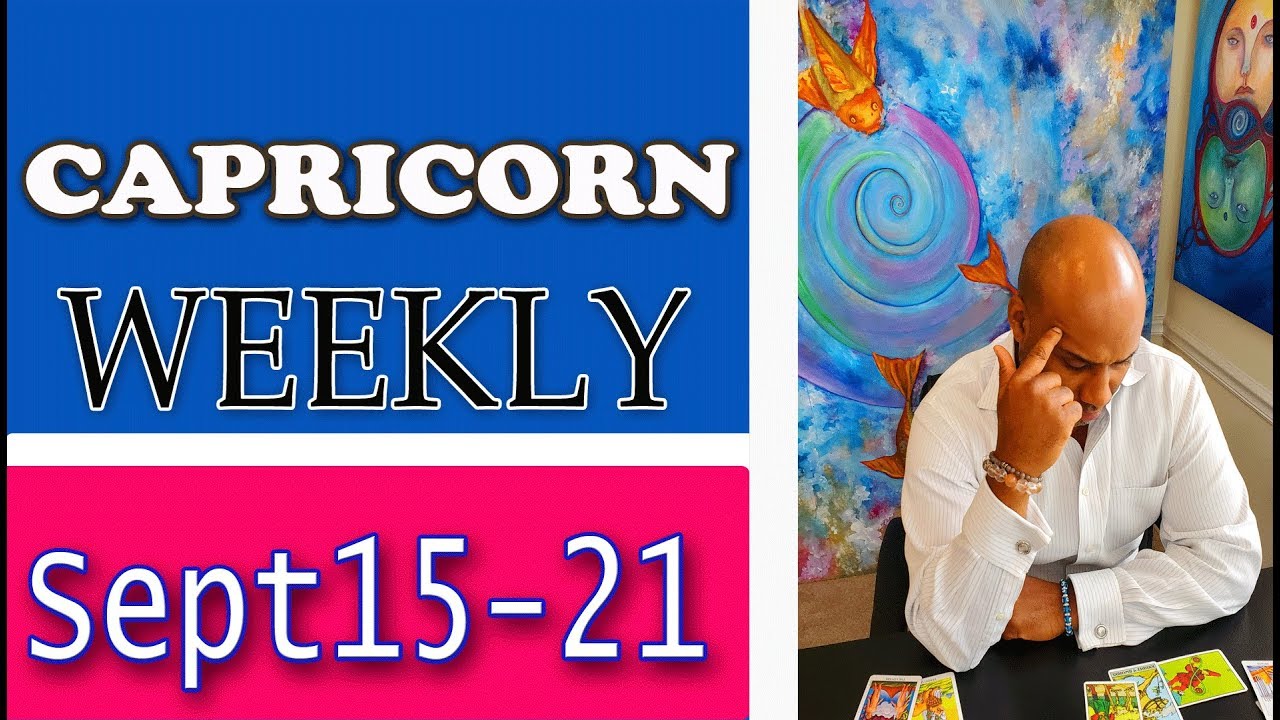 Capricorn Weekly Love watch out ! A dozen red flags!! Sept 15-21 - YouTube