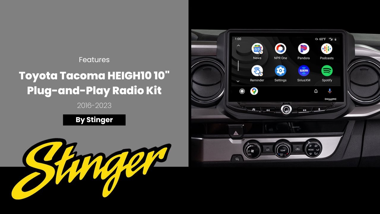 Stinger Off-Road HEIGH10 Toyota Tacoma (2016-2023) Kit Features ...