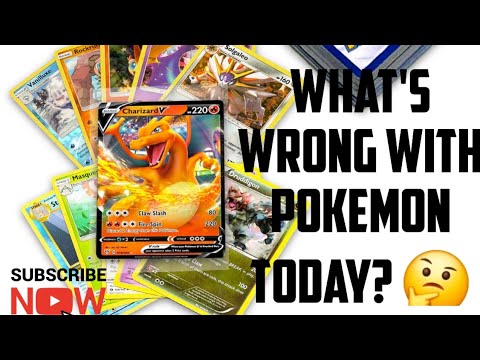 Big Pokemon Card Problem!! The problem with Pokemon cards today. # ...