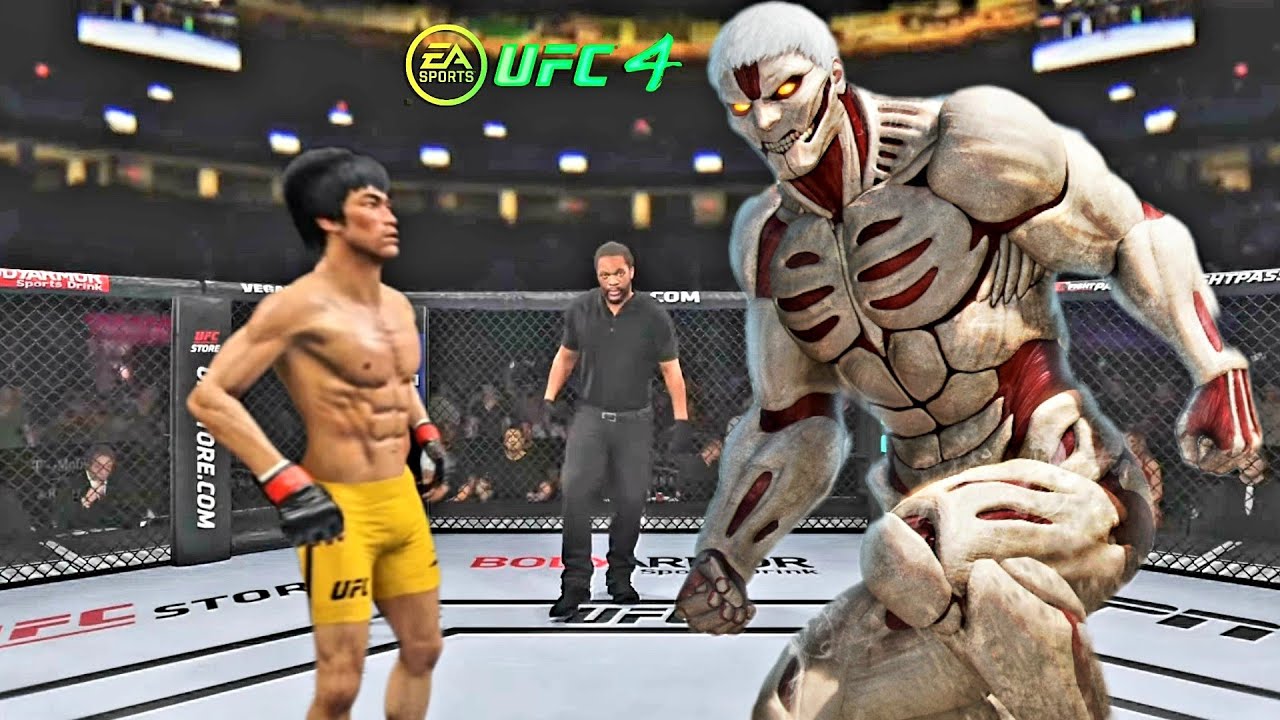 PS5 | Bruce Lee vs. Armored Titan (EA Sports UFC 4) - YouTube