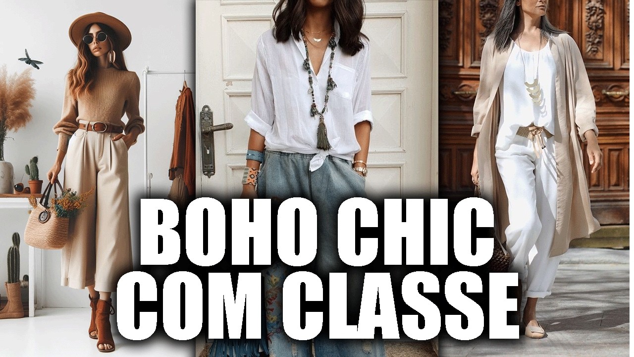BOHO-CHIC SOFISTICADO: COMO ESTAR NA MODA SEM PERDER A ESSÊNCIA! - YouTube