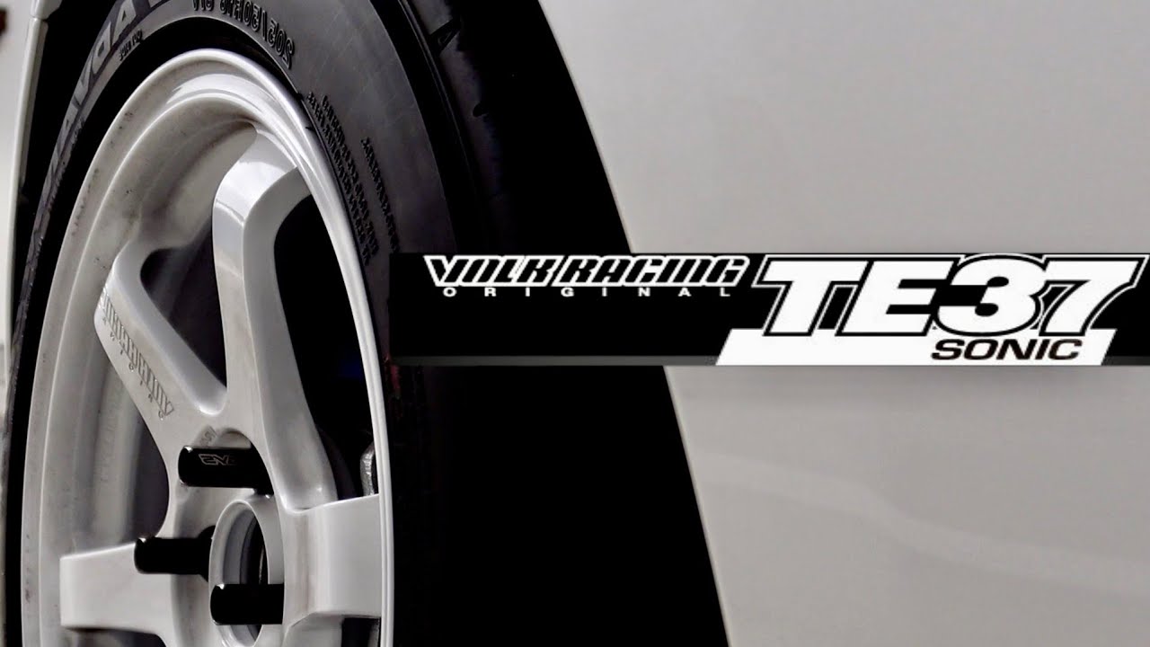 NDロードスター RAYS TE37 SONIC 特注サイズFACE4【7.5J車検対応】 - YouTube