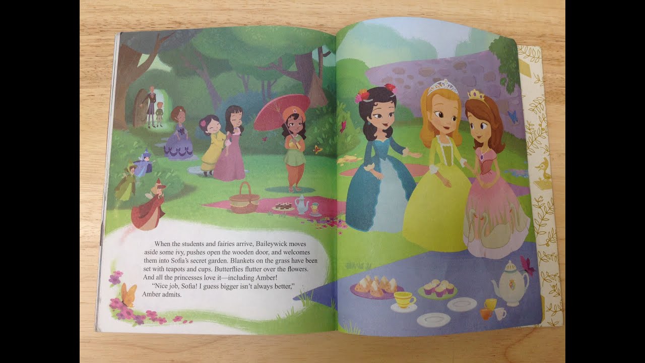 Disney's Sofia The First: The Perfect Tea Party Read Aloud - YouTube