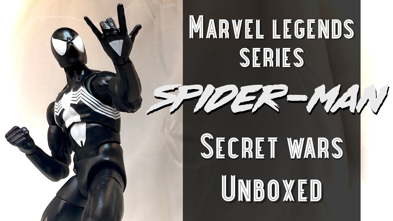 Spider-man | Secret Wars | Marvel Legends Action Figure Unboxing ...
