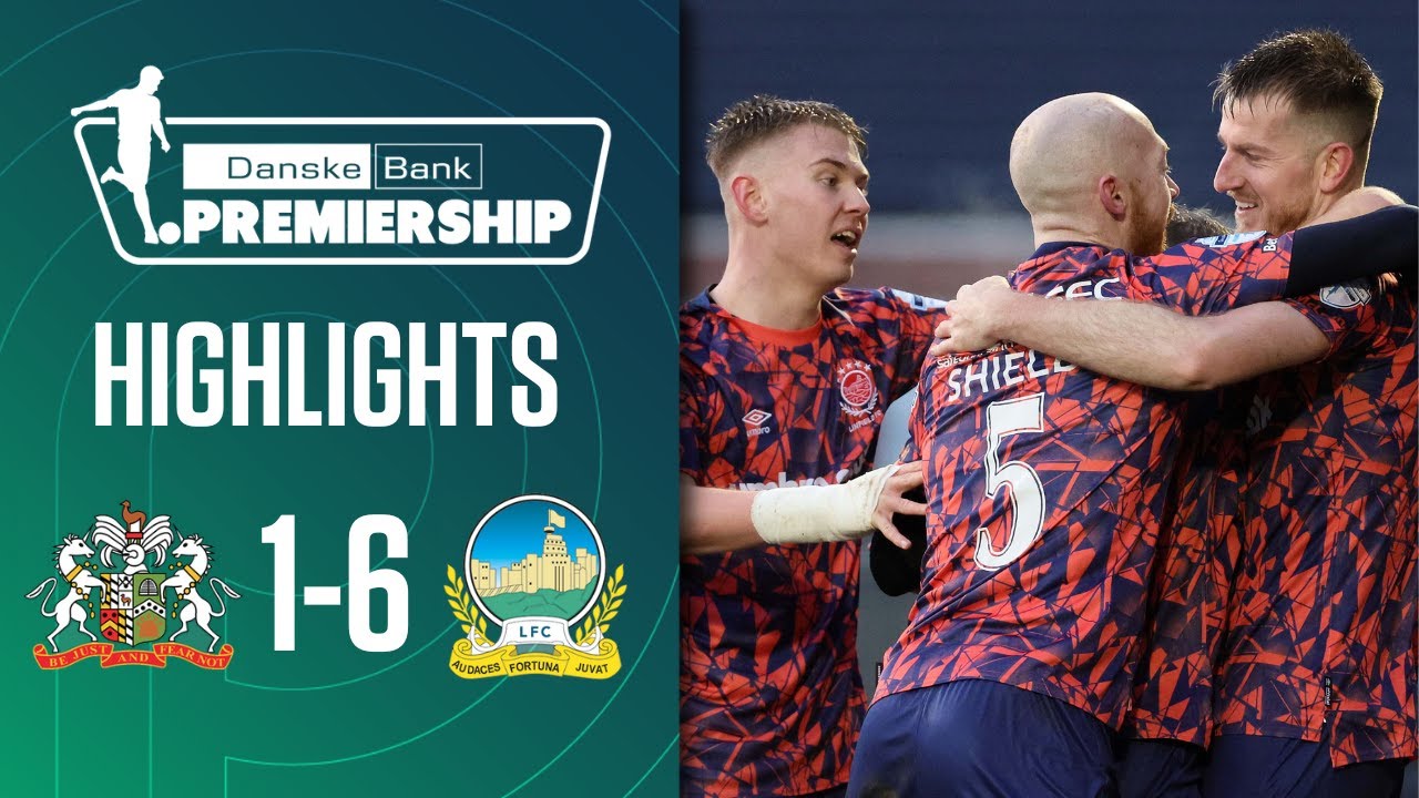 Ruthless Blues hit Glenavon for six! | Glenavon 1-6 Linfield | Irish ...