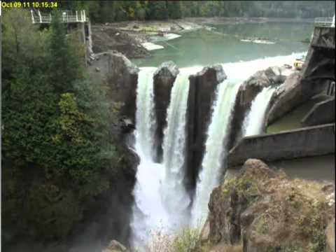 Glines Canyon Dam Removal Timelapse, Elwha River - YouTube