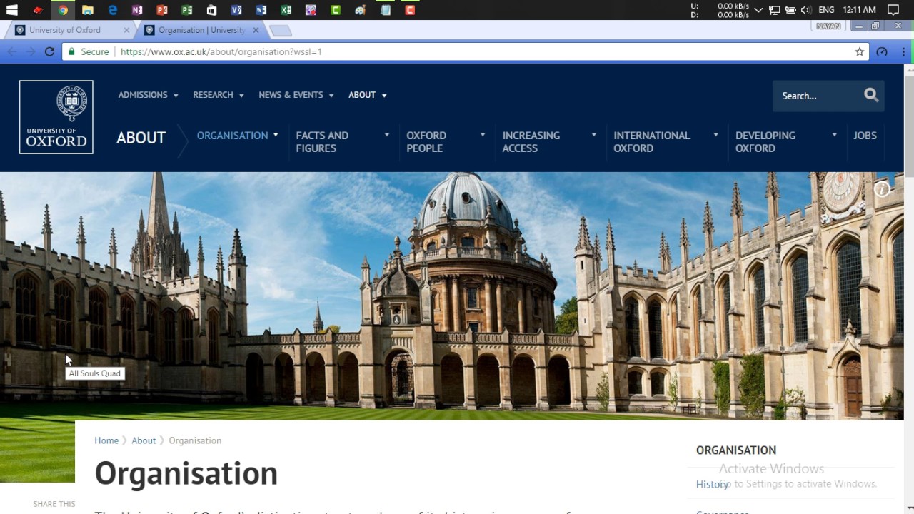 Visit Oxford University Website! - YouTube