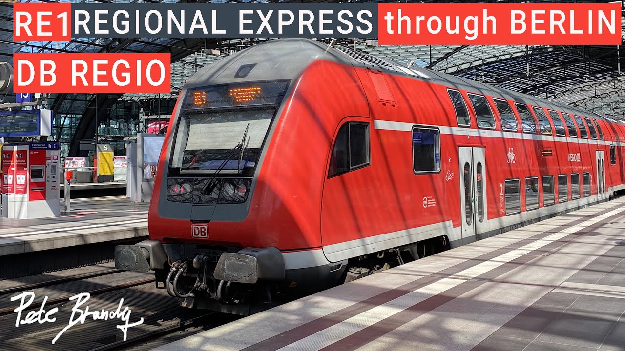 TRIP REPORT | RE1 Regional Express | DB Regio (Dosto) | Berlin Zoo to ...