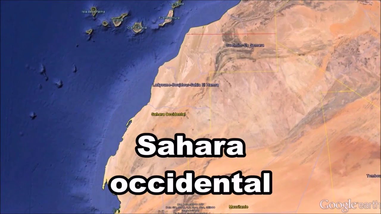 Sahara occidental, nord-ouest de l'Afrique - YouTube