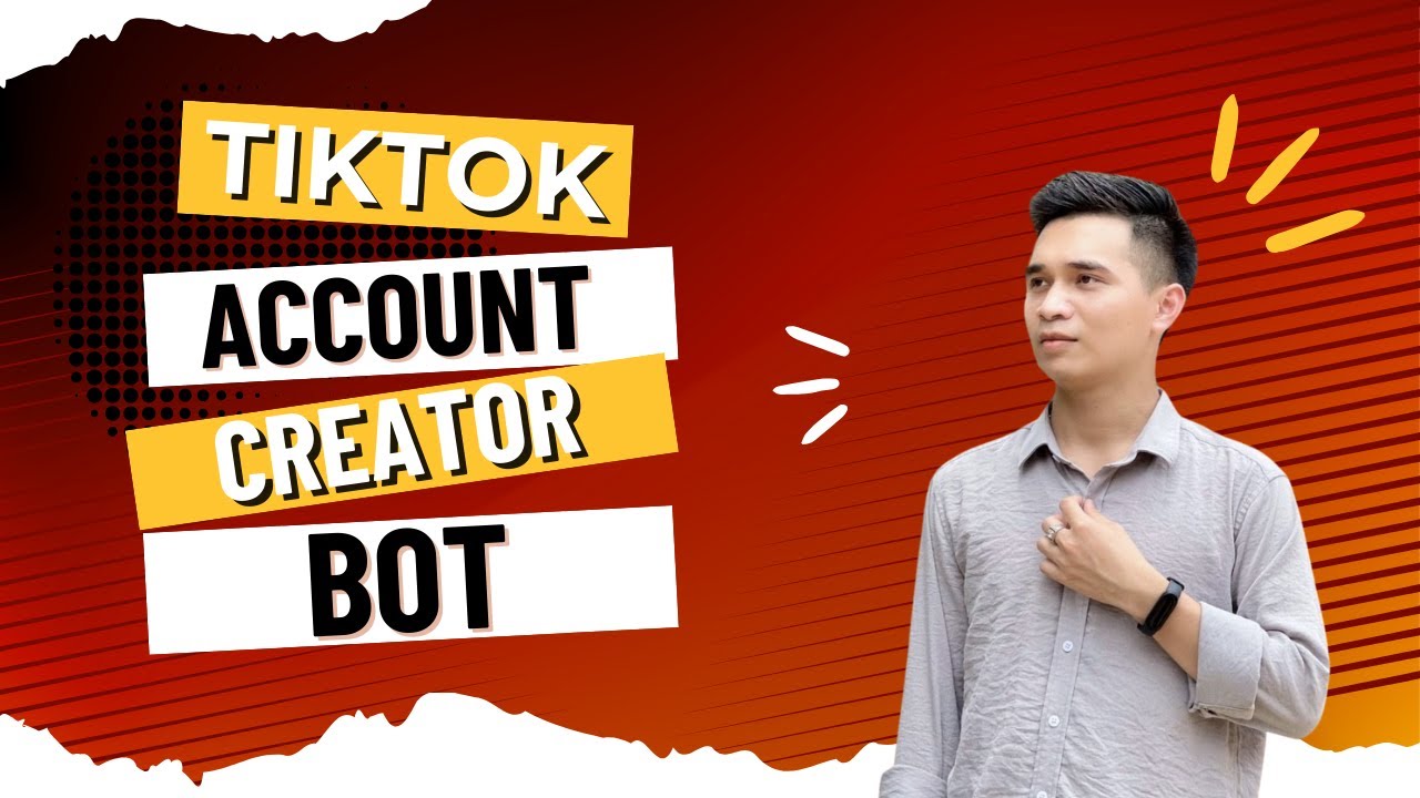 Tiktok Account Creator Bot | Tiktok Account Generator - YouTube