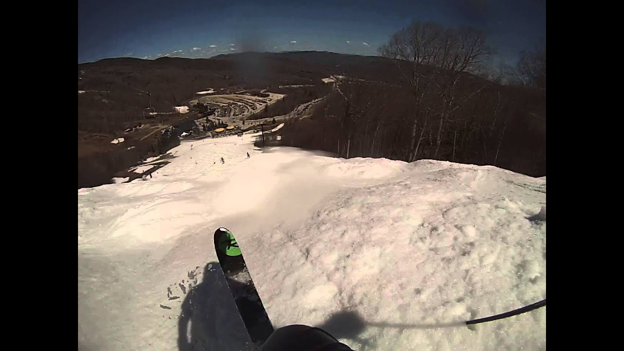 Killington VT - Spring Mogul Skiing - GoPro#6 - May 4th 2013 - YouTube