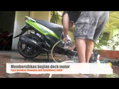 Tips Cara Cuci Motor - YouTube