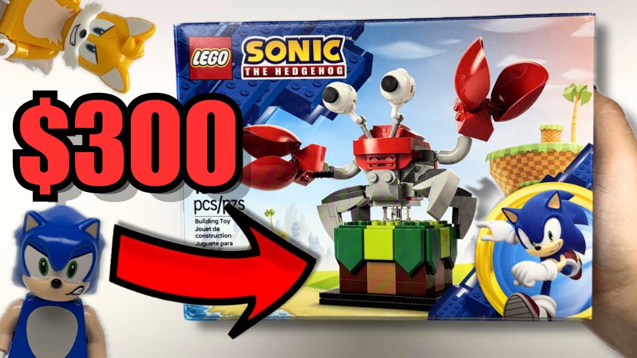 The rarest Lego Sonic set badnik crabmeat review | Toy Network