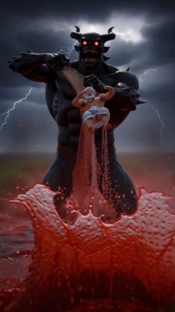 Farmer vs Devil: The Scary Battle in the River#shorts - YouTube