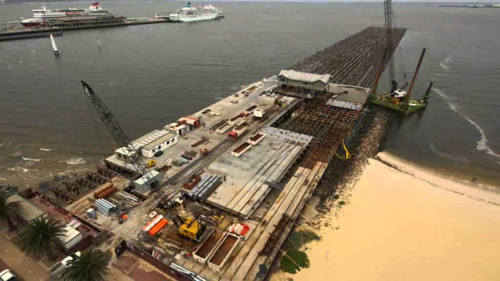 Princes Pier Restoration - Full construction timelapse (January 2012 ...