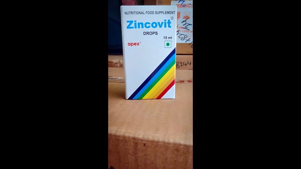 zincovit drops benefits for health - YouTube