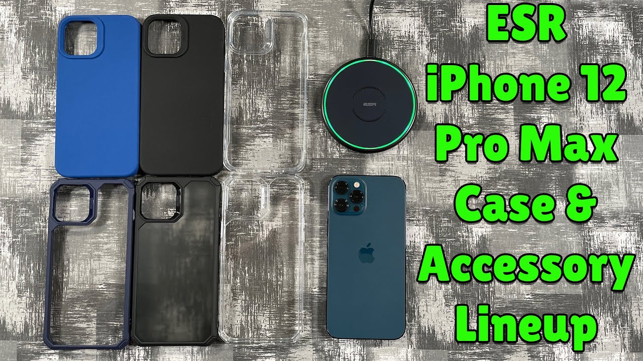 ESR iPhone 12 Pro Max Case Lineup - Review - YouTube