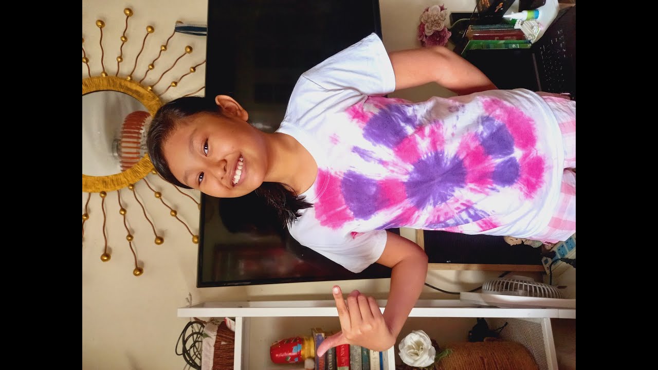 TIE DYE MAKING (BULLSEYE PATTERN) - YouTube