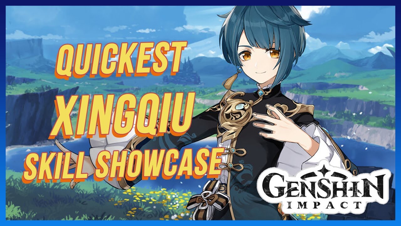XINGQIU all skills and powers preview showcase in less than 1 minute ...