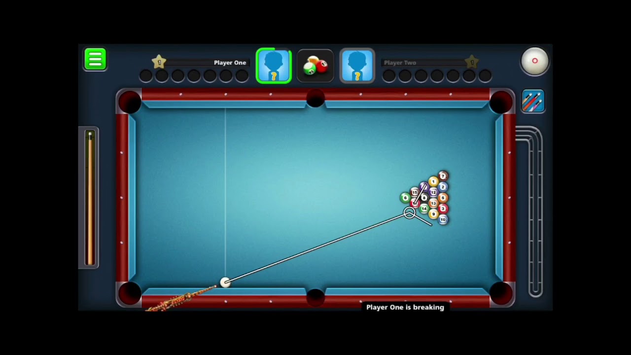 8 ball pool best break 2018 - YouTube