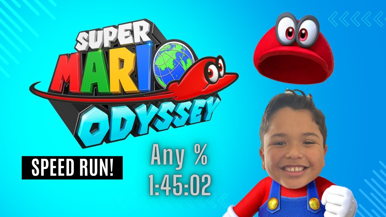 The Gio Show Gaming Episode 1 (Super Mario Odyssey Speedrun Any%) - YouTube